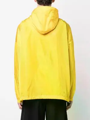 Dsquared2 Logo Patch Zip-up Hooded Jacket