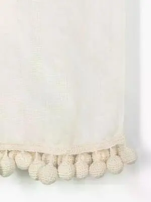 Max Mara Pompom-detail Scarf