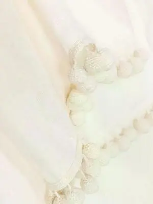 Max Mara Pompom-detail Scarf
