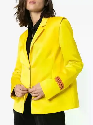 Heron Preston Mikado Single-breasted Blazer
