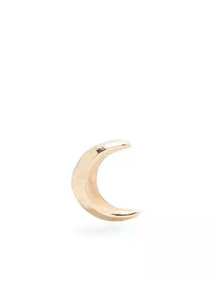 MARIA BLACK 14kt Yellow Crescent Moon Earring - Gold