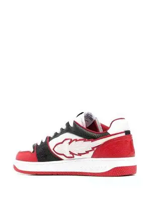 ENTERPRISE JAPAN Rocket Colour-block Sneakers - Red