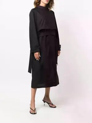 MAISON MARGIELA Cotton Midi Trench Dress