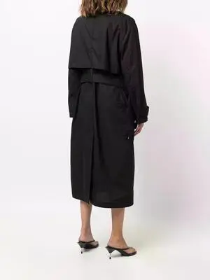 MAISON MARGIELA Cotton Midi Trench Dress