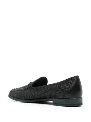 Fratelli Rossetti Interwoven Calf Leather Loafers