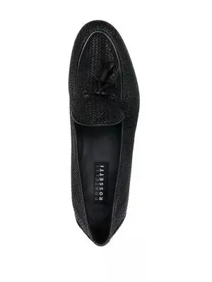 Fratelli Rossetti Interwoven Calf Leather Loafers