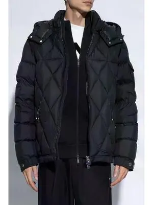Moncler Quilted Down Jacket With Hood