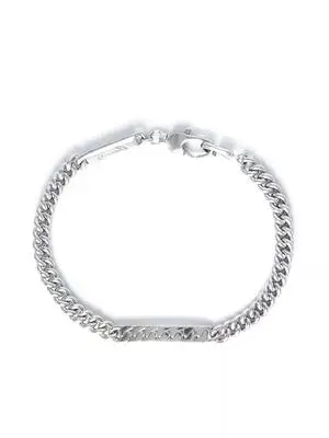 CAPSULE ELEVEN Power Tag Chain Bracelet - Silver