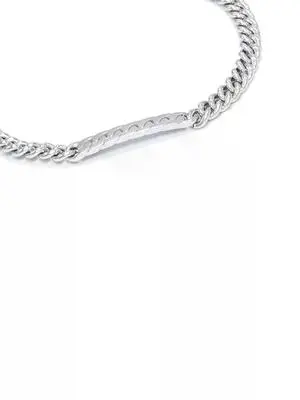CAPSULE ELEVEN Power Tag Chain Bracelet - Silver