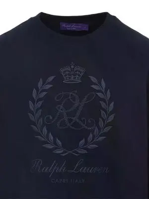 Ralph Lauren Purple Label Embroidered Logo Sweatshirt