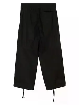 OAMC Turner Drawstring Wide Leg Trousers - Black