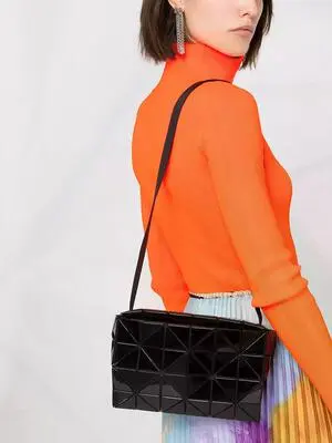 Issey Miyake Carton Crossbody Bag - Black