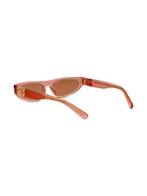 Miu Miu Clay Acetate Cat Eye Sunglasses