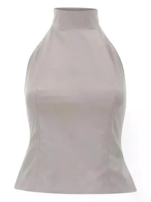 Remain Birger Christensen Halterneck Tank Top - Grey