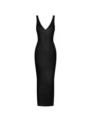 MAISON CLOSE La Femme Amazone Open-back Dress - Black