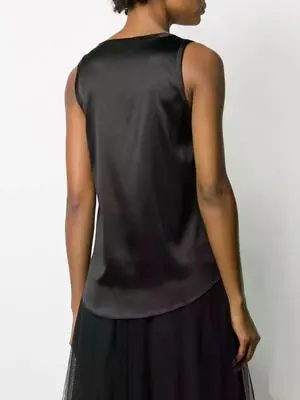 Brunello Cucinelli Sleeveless Blouse - Black