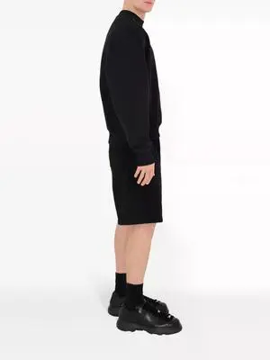 Burberry Equestrian Knight Motif Cotton Jersey Shorts