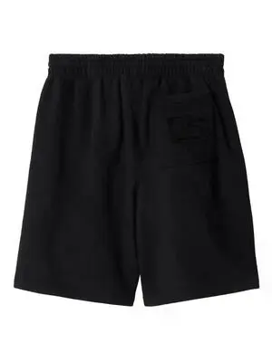 Burberry Equestrian Knight Motif Cotton Jersey Shorts