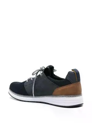 BUGATTI Logo Plaque Mesh Sneakers