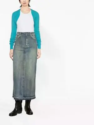 GANNI Knitted Cropped Bolero