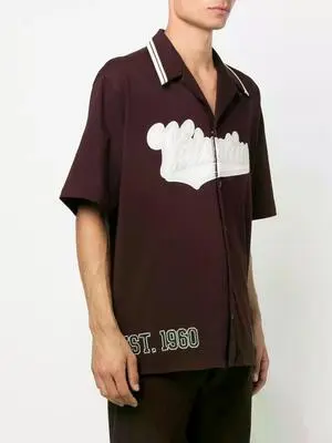 Valentino Garavani Logo-patch Short-sleeve Shirt