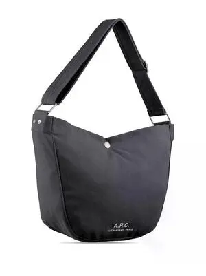 A.p.c. Journal Messenger Bag - Black