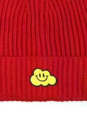 GHAYME Cloud Appliqué Beanie - Red