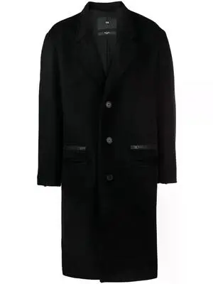 Y3 X Adidas Tailored Single-breasted Coat