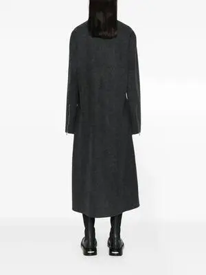 JIL SANDER Virgin Wool Midi Dress