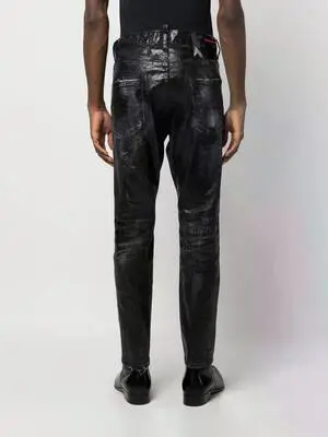 Dsquared2 Coated Finish Slim-fit Jeans