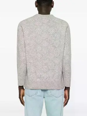 Brunello Cucinelli Brushed Intarsia-knit Jumper