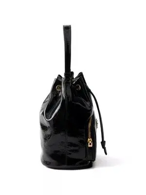 Prada Duet Bucket Bag - Black