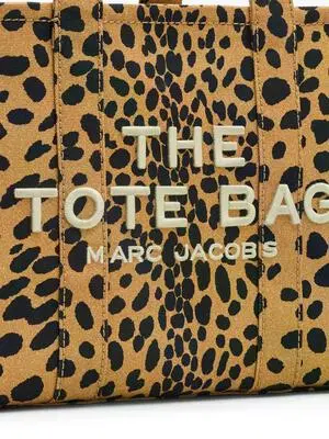 Marc Jacobs Medium Cheetah Canvas Tote Bag