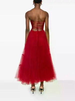 ANA RADU Tulle Maxi Dress