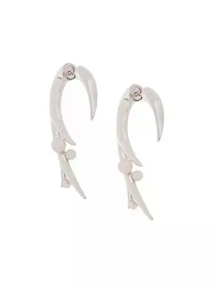 SHAUN LEANE Cherry Blossom Earrings Silver