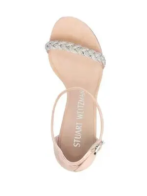 STUART WEITZMAN Nudistcurve 80mm Embellished Sandals