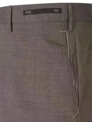PT TORINO Wool Trousers - Neutrals