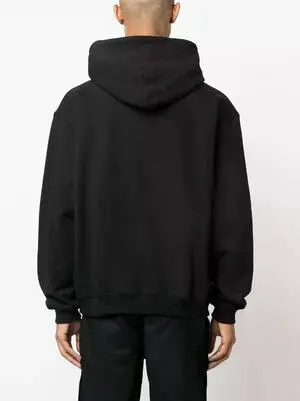 MSGM Graphic Print Cotton Hoodie