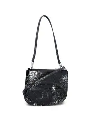 DIESEL® 1dr Twin Shoulder Bag - Black