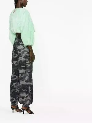 Dsquared2 Camouflage Print Cargo Trousers