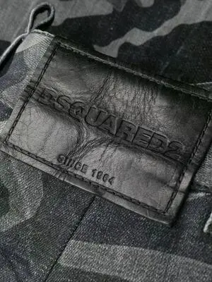 Dsquared2 Camouflage Print Cargo Trousers