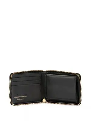 Comme Des Garçons Zip-around Leather Wallet - Black