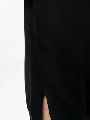 BARRIE High-waisted Knit Midi Skirt