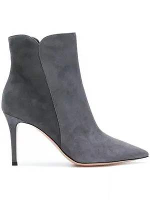GIANVITO ROSSI Levy 85mm Suede Ankle Boots