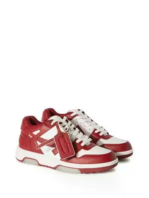 Off-White Out Of Office" Leather Sneakers - White