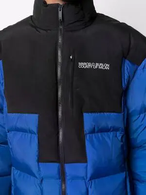 COUNTY OF MILAN Quilted Cross Block Jacket