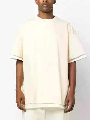 JIL SANDER Logo-print Two-tone T-shirt