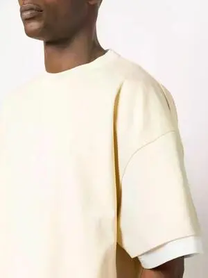 JIL SANDER Logo-print Two-tone T-shirt