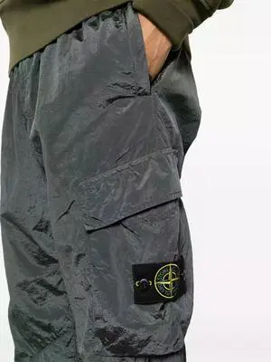 Stone Island Cargo Trousers With Compass Badge