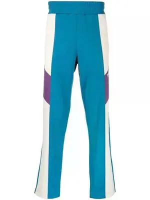 Palm Angels Color-block Track Pants - Blue